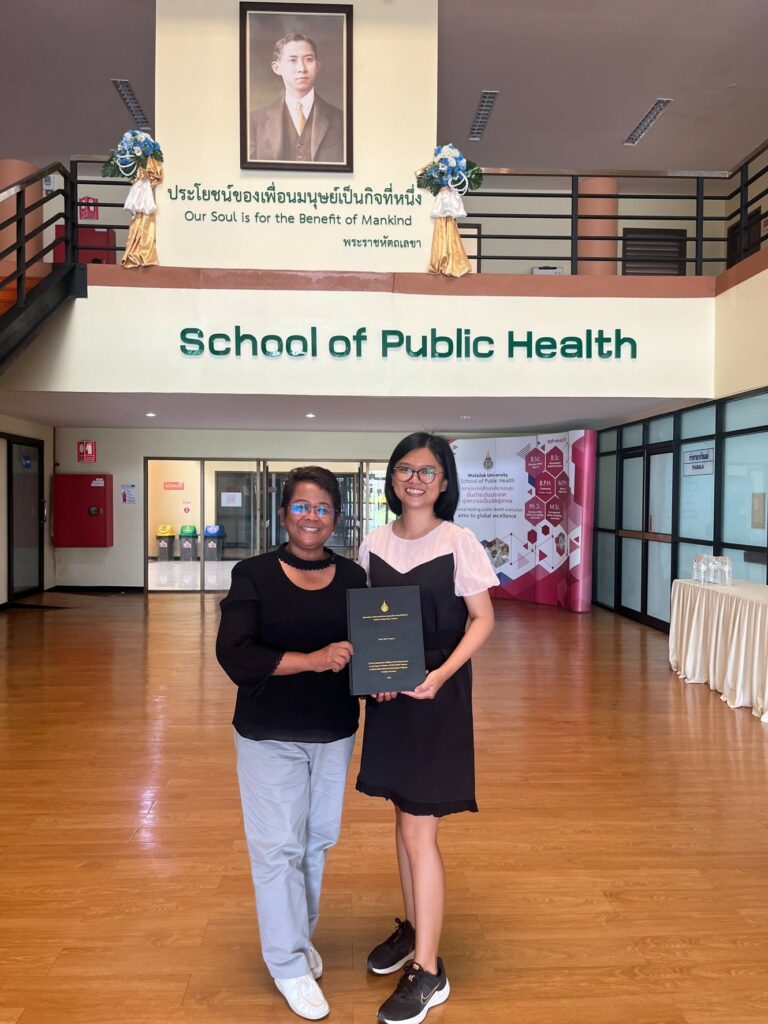 The 1st student graduated master’s degree of PHR – Master of Public ...
